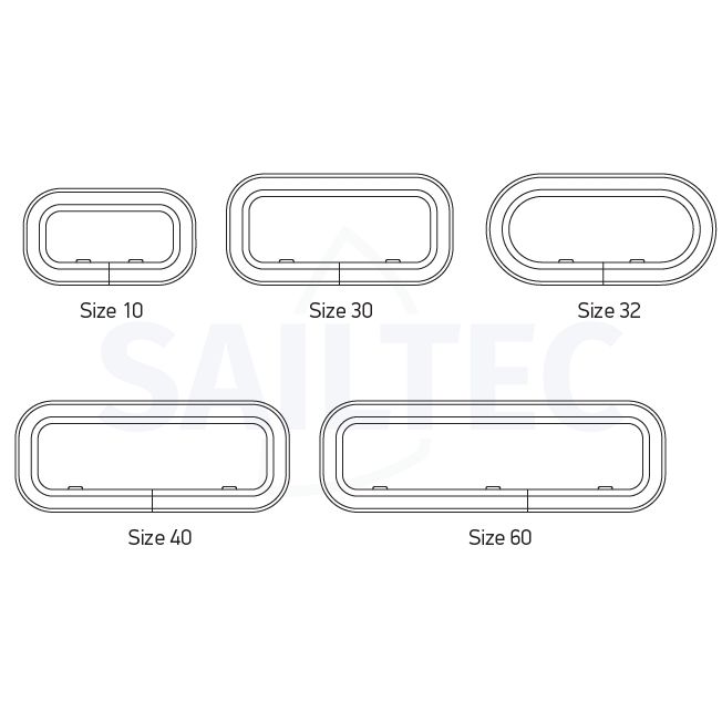 Lewmar Atlantic Portlight, zum Öffnen - SAILTEC - technisches Equipment ...